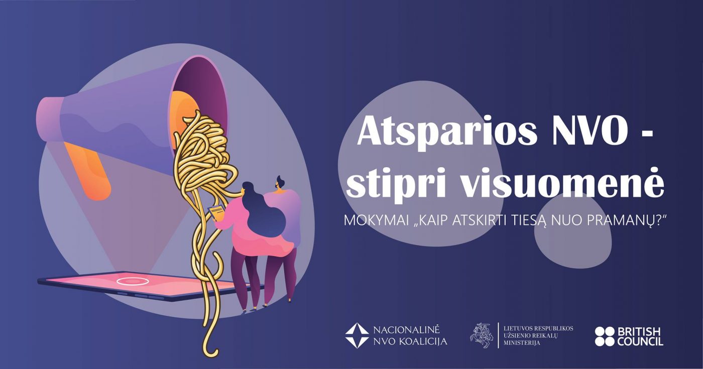 „Kaip atskirti tiesą nuo pramanų?“ - Alytus NVO