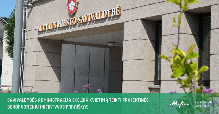 Alytaus miesto gyventojai, patys nuspręskime, ko reikia miestui - Alytus NVO